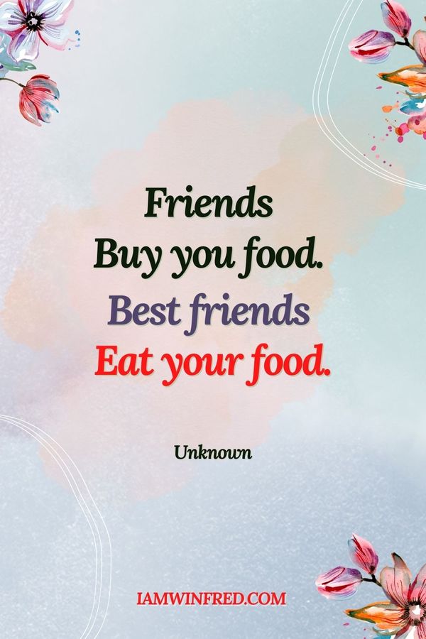 150 Friendship Quotes To Share With Your Best Friend - IamWinfred